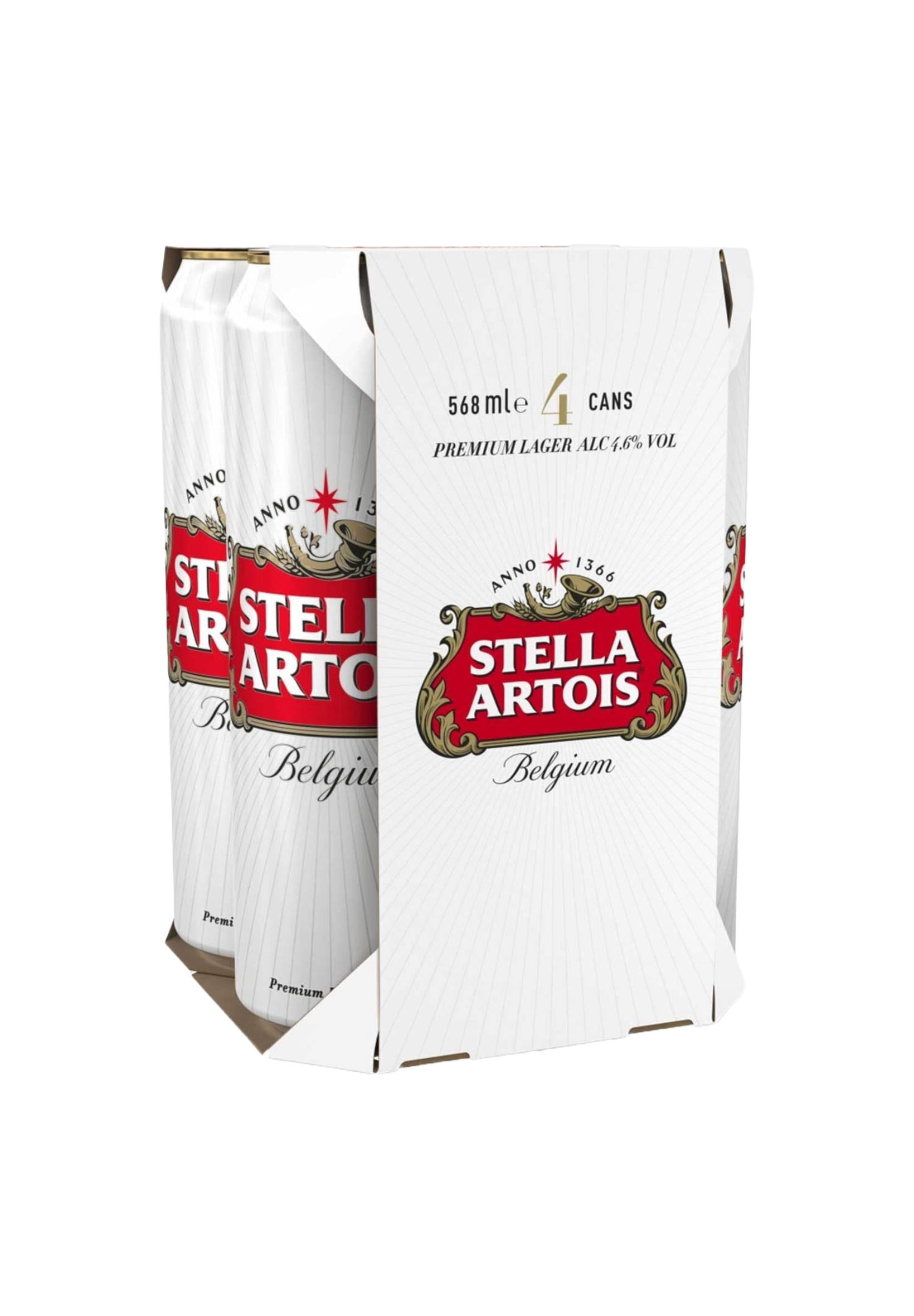 Stella Artois 4 x 568ML Multipack – ALCOLOCO
