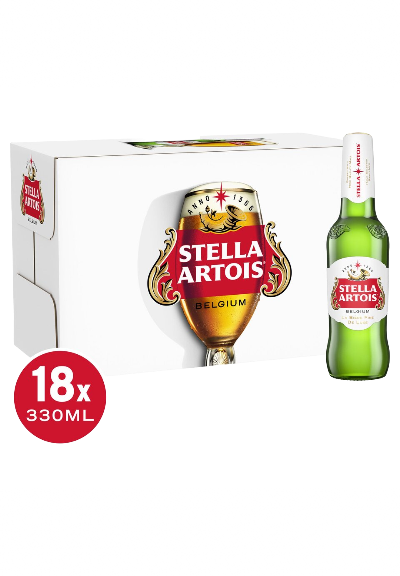 Stella Artois 18 x 330ml Multipack – ALCOLOCO